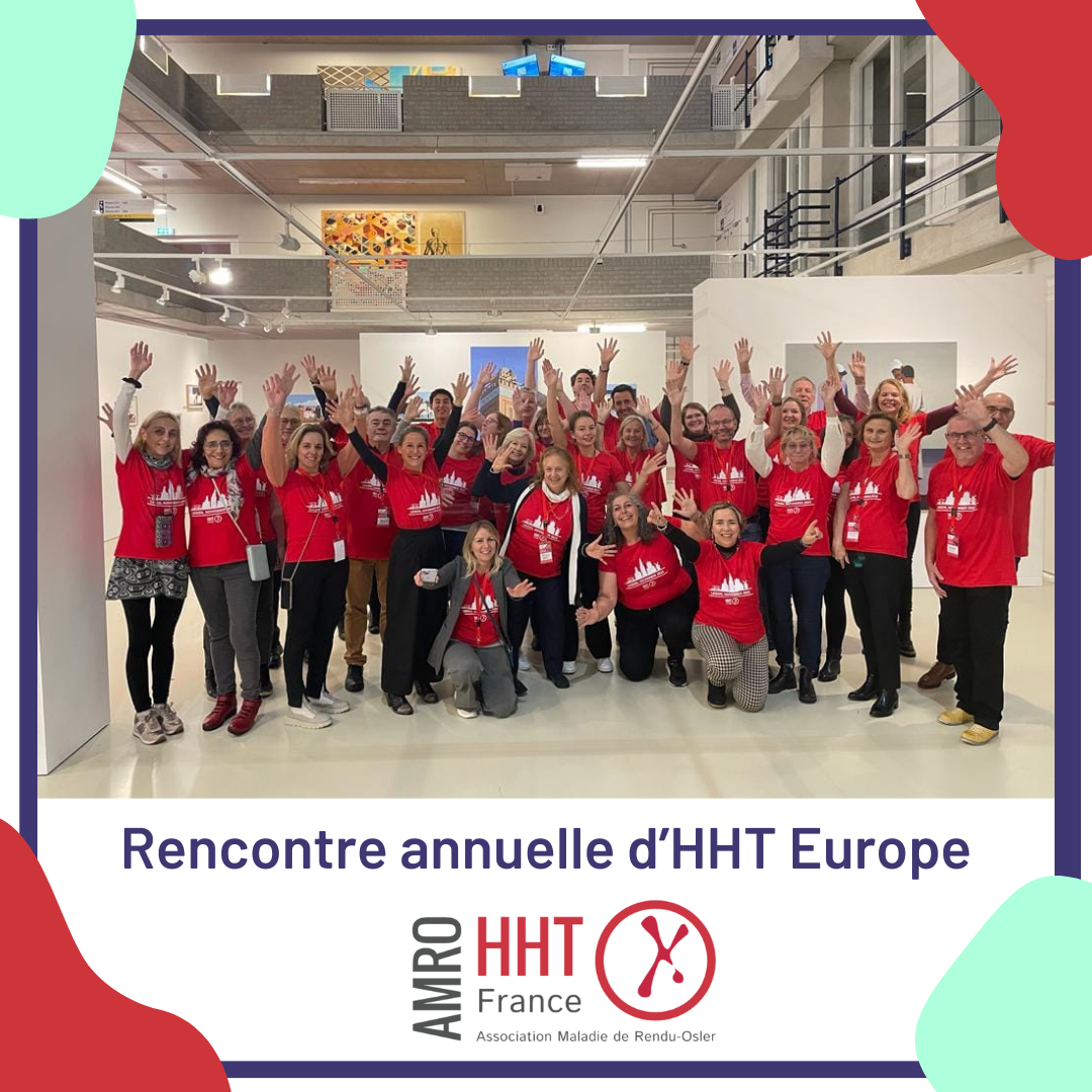 Rencontre annuelle d'HHT Europe à Leiden - AMRO-HHT-France